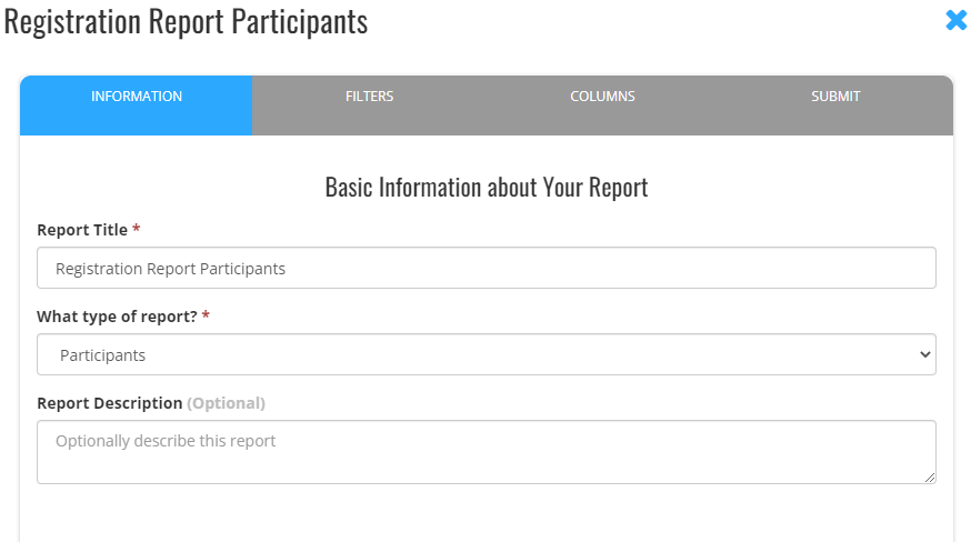 Peer-to-Peer: How to Create a Participant Report