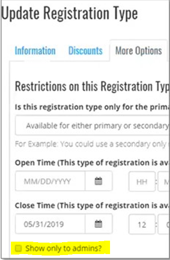 Peer-to-Peer: How to Set Up Registration Types